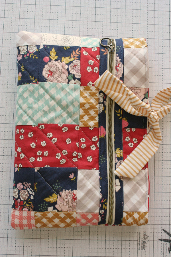 Bow Book Sleeve Tutorial - Bessie Pearl Binding Co.
